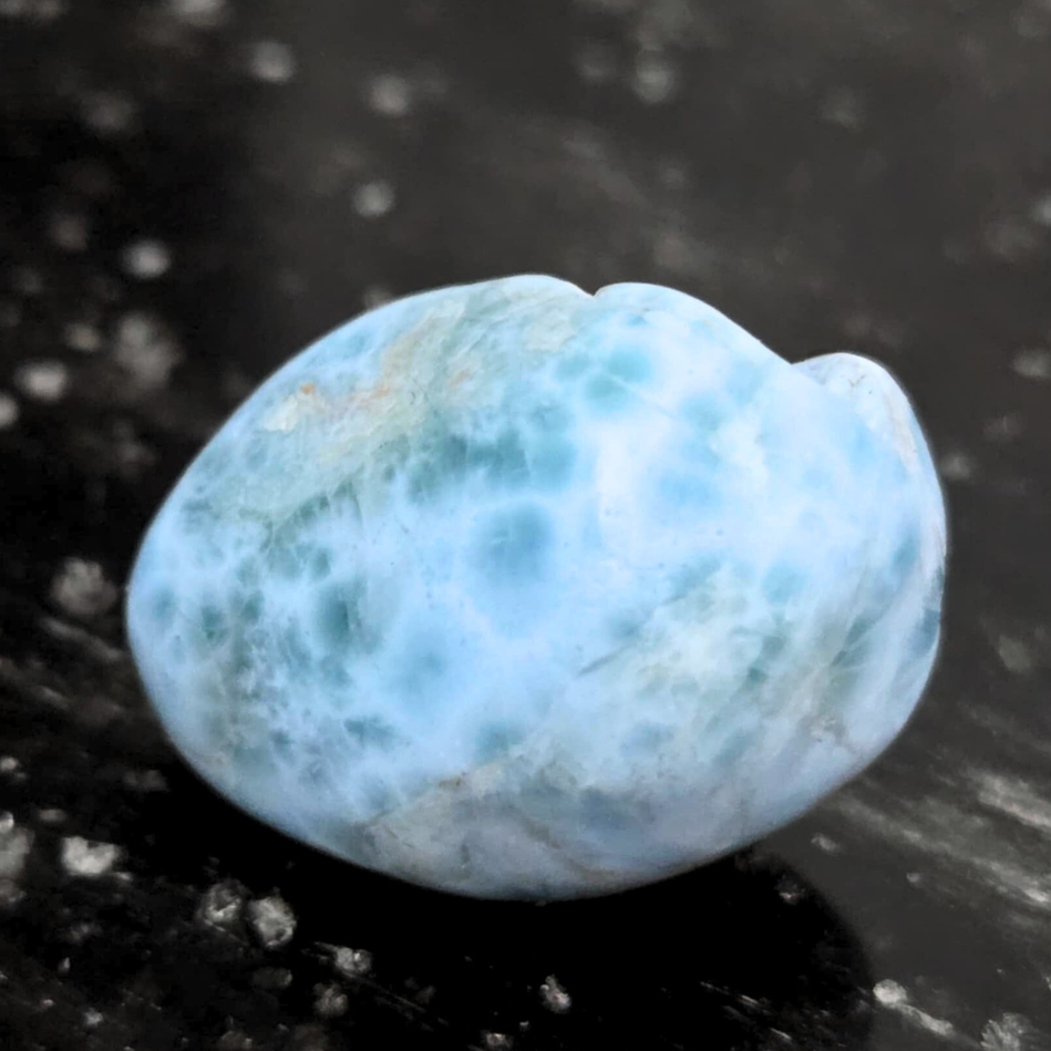 Larimar (Pectolite) Free Form Pebble – Cats Love Crystals